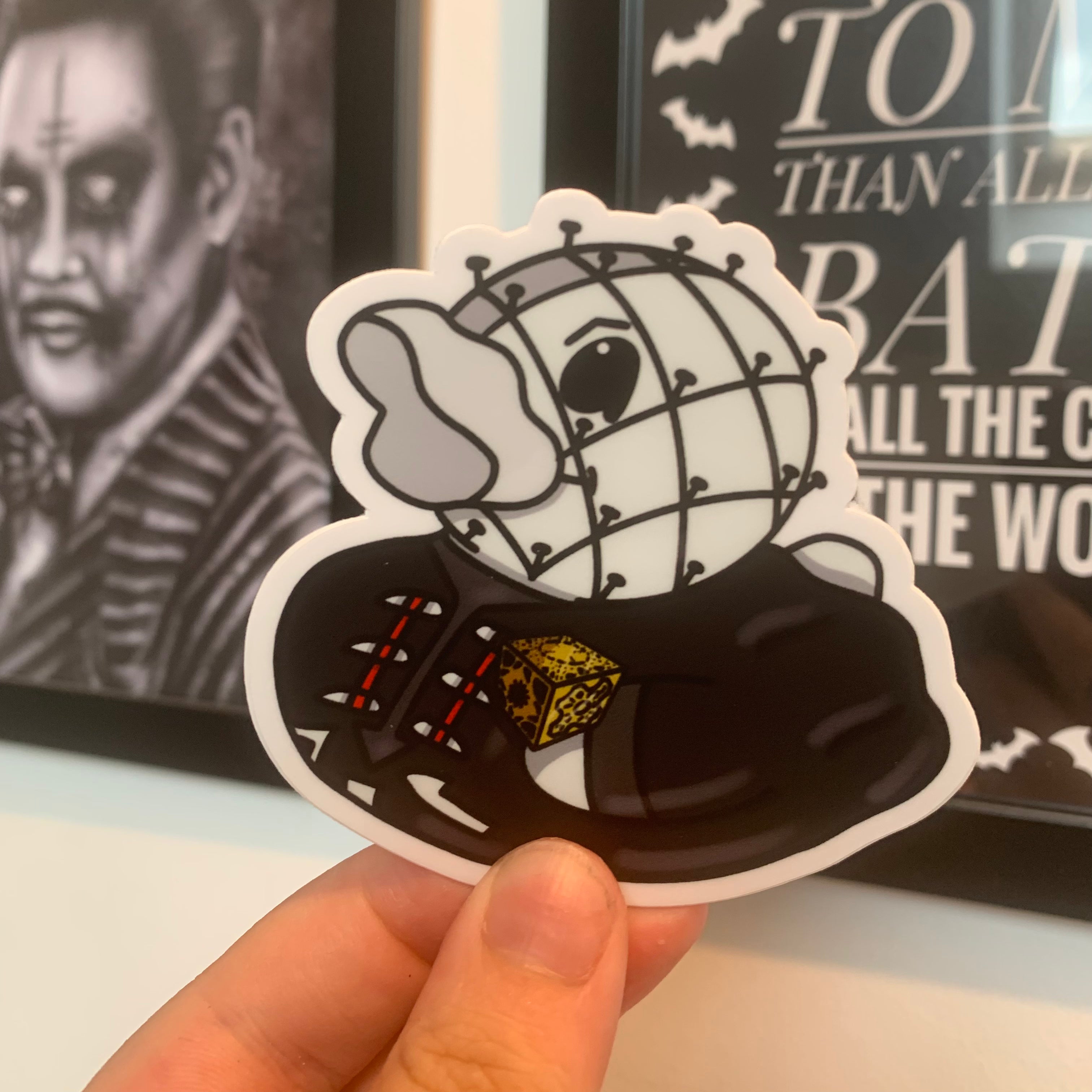 Pinhead Duck Sticker – Ghouls Gathering